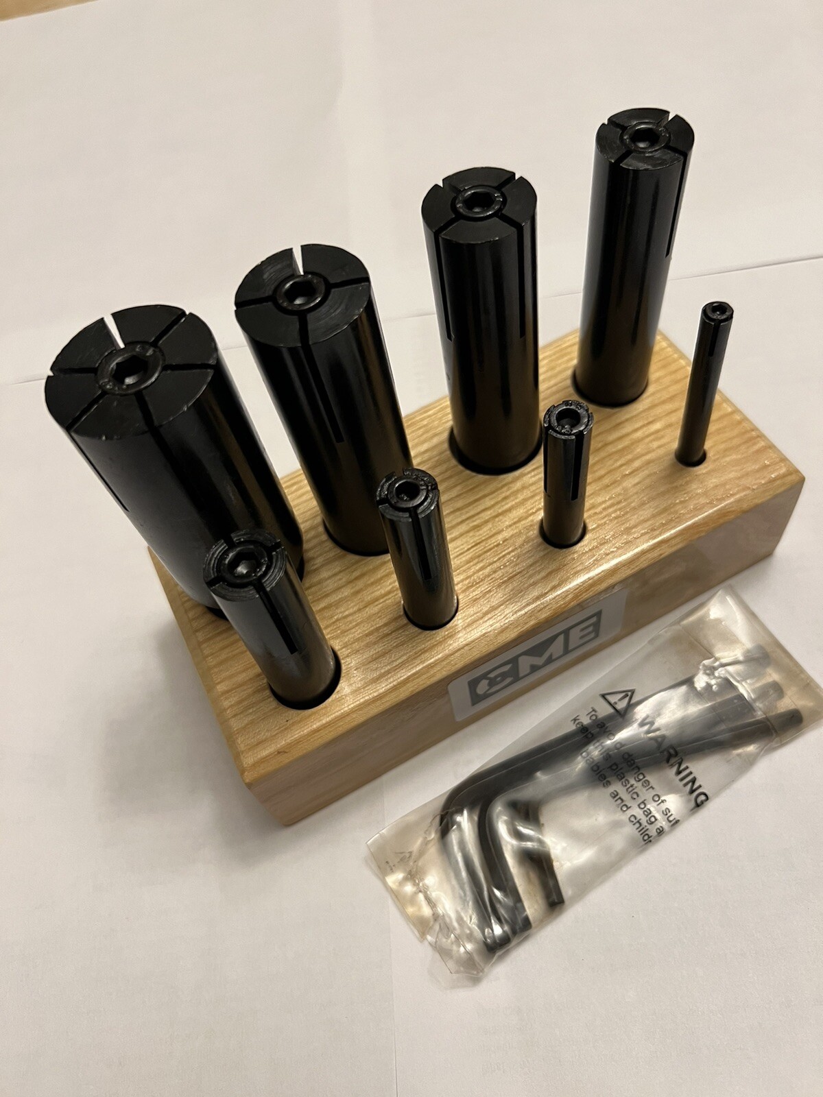 Expanding Arbors 8pcs/Set Mandrels 1/4" To 1-1/4" Lathe Milling #IN-GEA ...