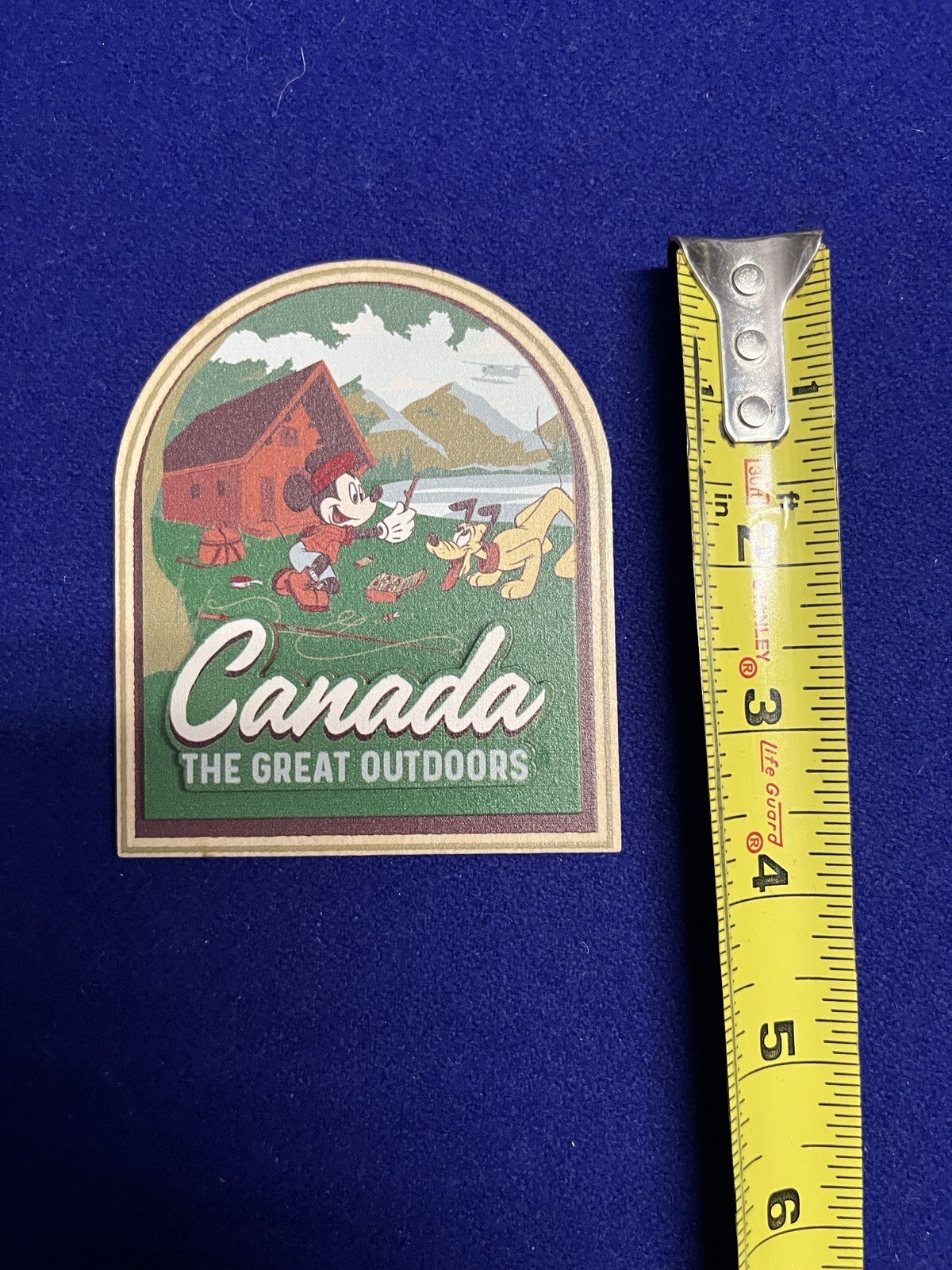 2023 Disney Epcot World Showcase Canada Magnet Mickey Mouse & Pluto New ...