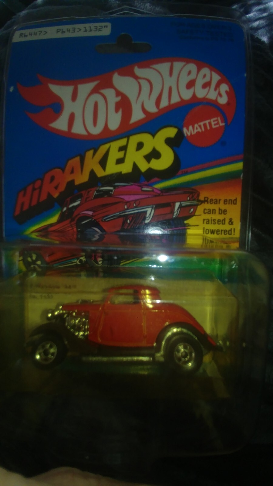 HOT WHEELS 1982 NEW ON CARD, MADE IN HONG KONG 3-WINDOW '34, METAL ...