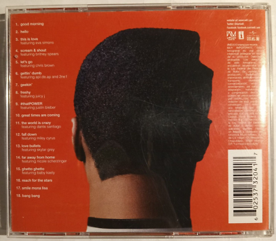 Willpower Album Cover Will.i.am Sets Release Date For Long Delayed