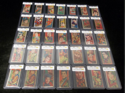 1950’s Menko Japanese Card Game Tobacco-Sized Multi-Subject Cards- 55 ...