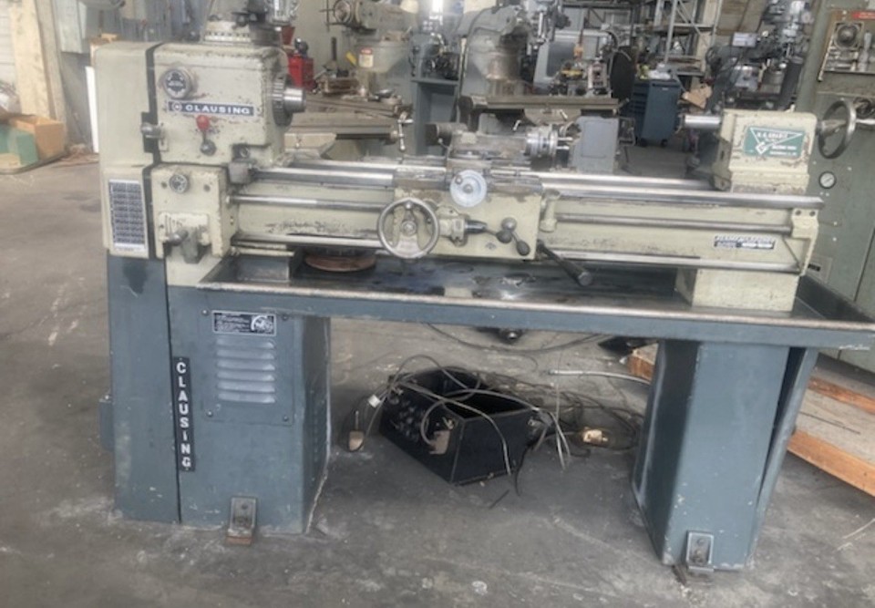 Clausing 12” X 36” Lathe Model: 5914 W/ Taper Attachment & Tooling 220V ...