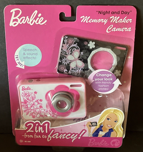 NEW Barbie Night and Day Memory Maker Camera Change Your Look 2 in 1 ...