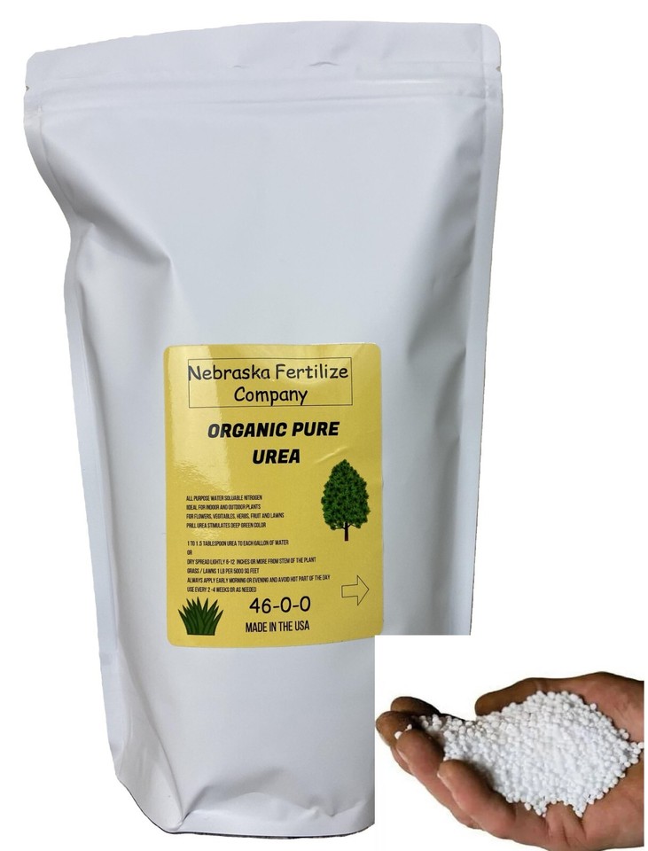 Nitrogen 46-0-0 Urea. Fertilizer great for lawns and vegetables. NEW ...