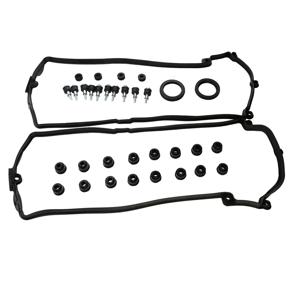 Valve Cover Gaskets w/Bolts Seals for BMW E60 E62 E63 645I E53 4.4L 4 ...