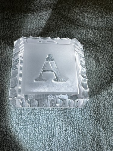 Waterford Vintage ABC Baby Block With Original Box | eBay