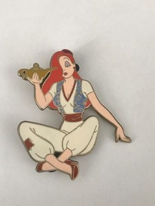 Disney Jessica Rabbit as Aladdin Costume Jumbo Pin LE 250 | eBay