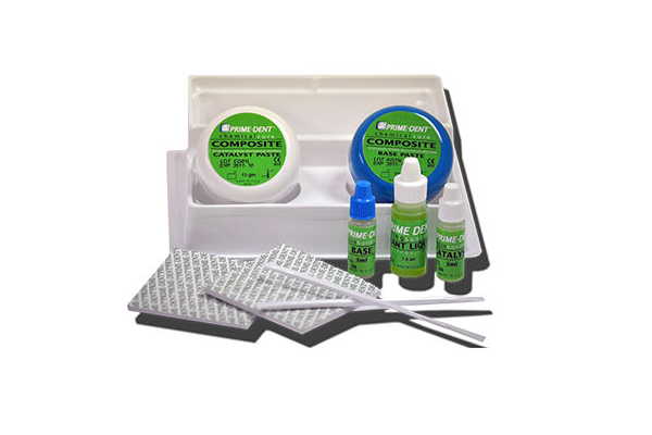 Prime-Dent Dental Chemical Self Cure Composite Resin Kit 15g/15g with ...