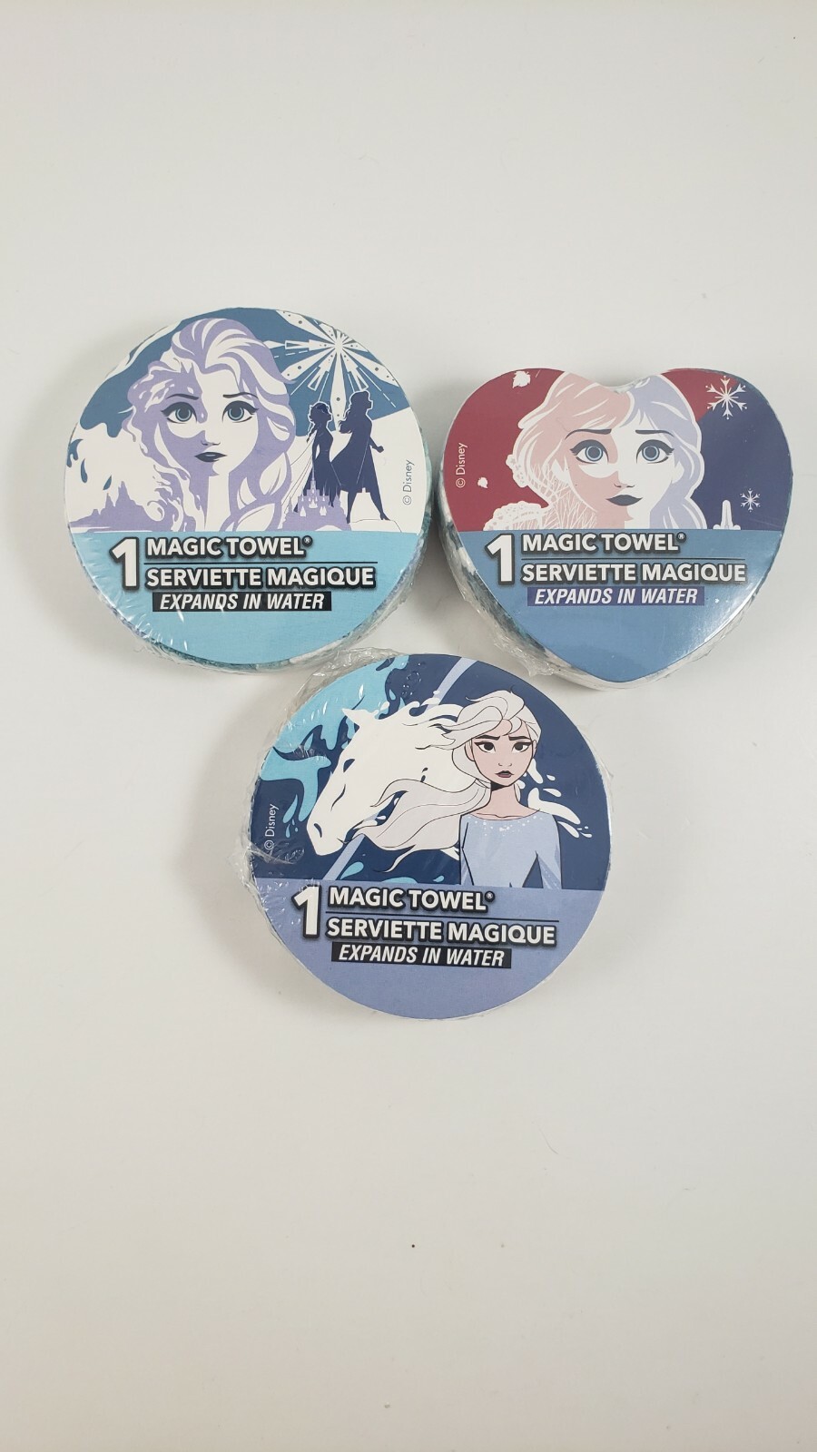 Frozen 2 Magic Towel Washcloth Lot of 3 | eBay