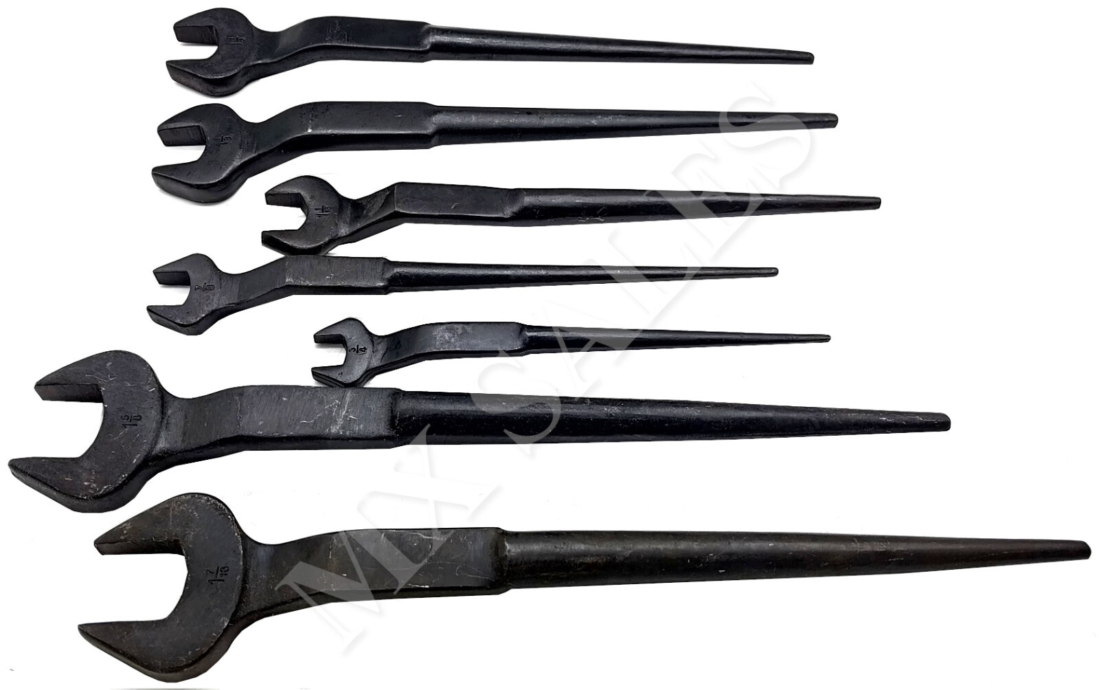 7pc IRON WORKER SPUD WRENCH SET CONSTRUTION WRENCH ALIGNING BOLTS | eBay