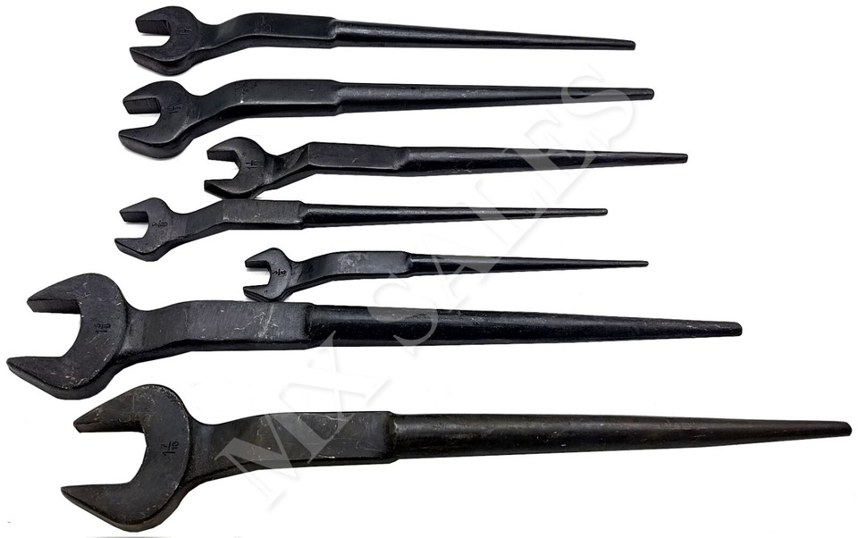 7pc IRON WORKER SPUD WRENCH SET CONSTRUTION WRENCH ALIGNING BOLTS | eBay