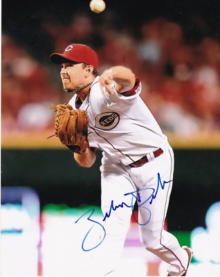 ZACH DUKE CINCINNATI REDS ACTION SIGNED 8x10 | eBay