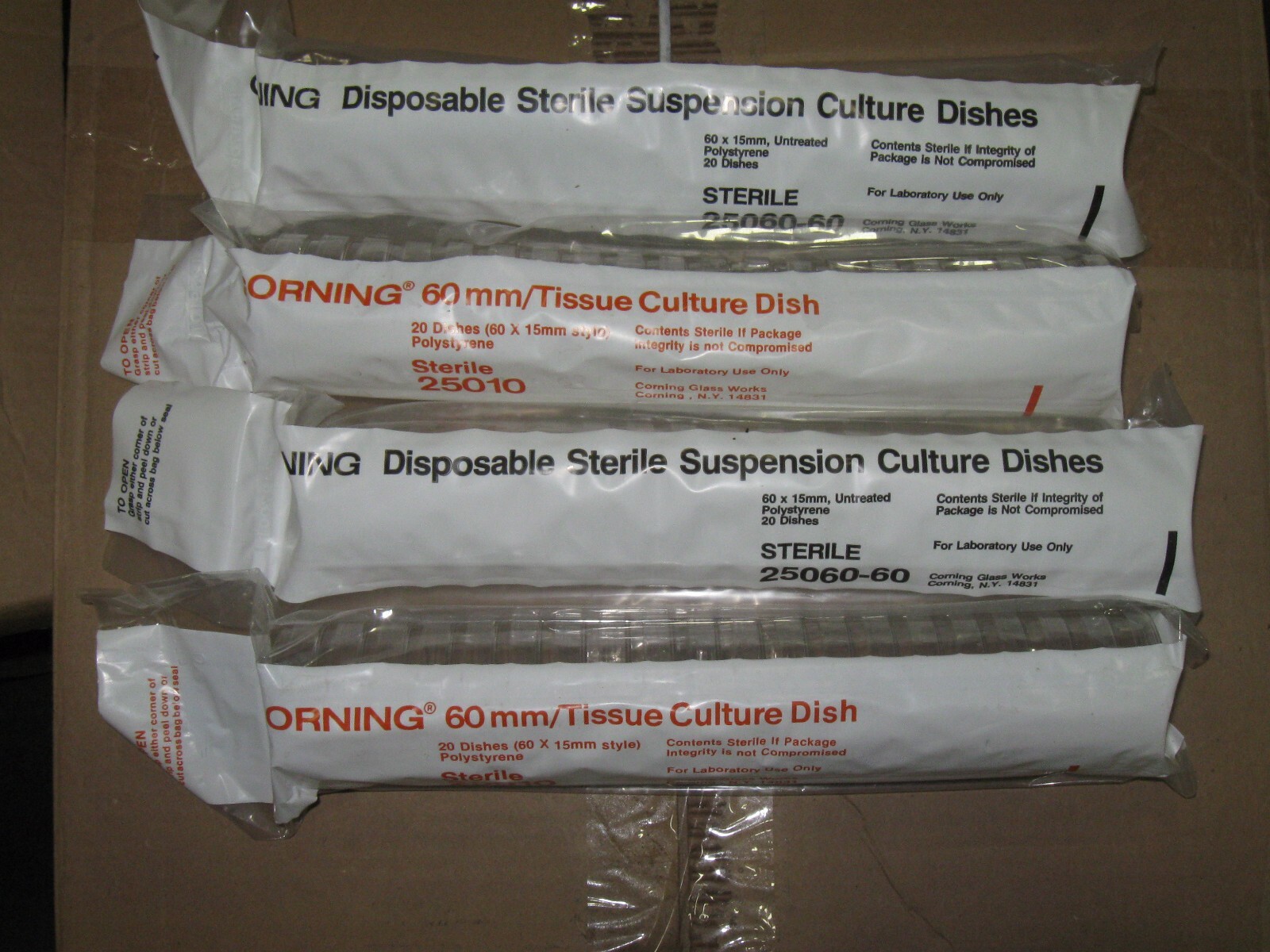 Corning sterile culture disk, 60 x 15 mm, 36 pack | eBay