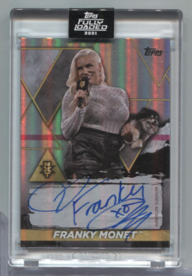 Franky Monet WWE 2021 Topps Fully Loaded Future Stars Auto #S-TV ...