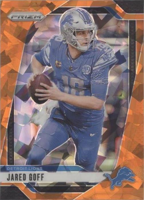 2024 Panini Prizm - Jared Goff #92 Orange Ice Prizm for sale online | eBay