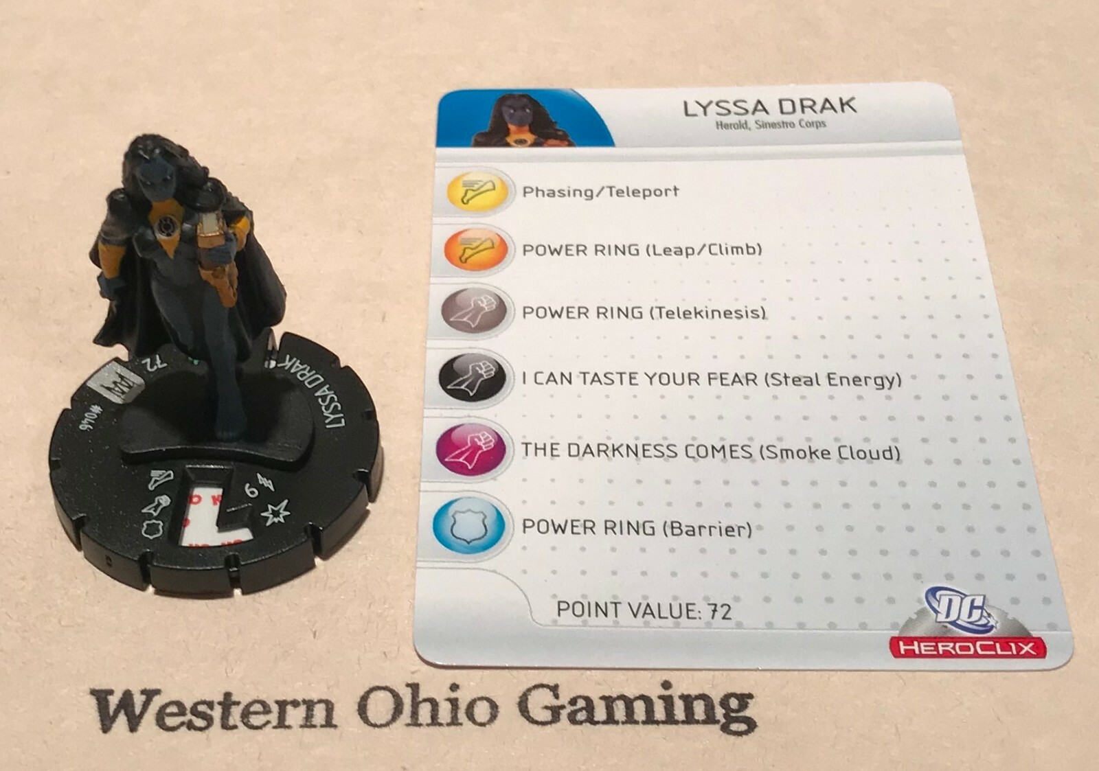Heroclix Lyssa Drak #046 USED DC Arkham Asylum Single Figure | eBay
