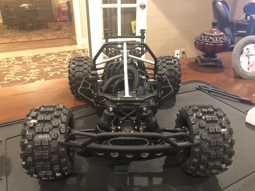 Traxxas Slash 4x4 LCG 4wd Roller Chassis Custom Upgrades for sale ...