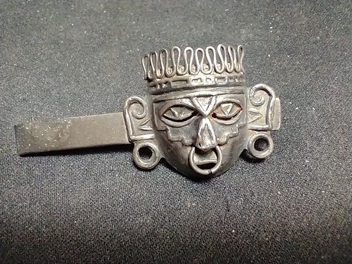 1940s Mexico 925 Silver AZTEC God Money Clip | eBay