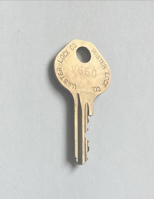 Master Lock Key # V660 | eBay