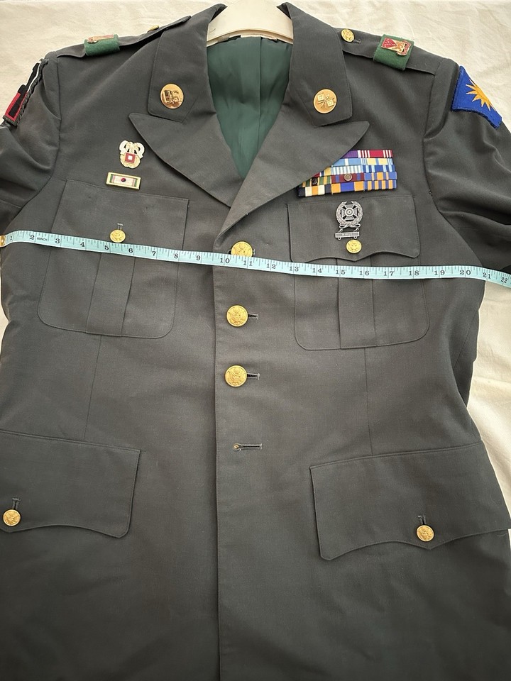 Vintage Army Sergeant First Class Korea Service Military Dress Uniform ...