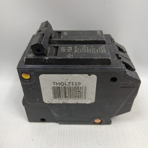 New Circuit Breaker GE THQL2115 15 Amp 2 Pole 120/240v Type THQL | eBay