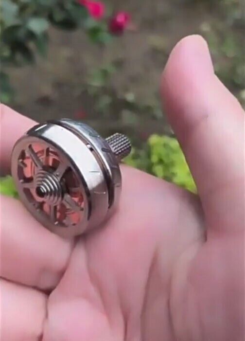 EDC Finger Spinning Top Stainless Steel Ceramic Bead Precision Spinner ...
