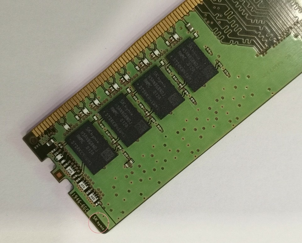 SK hynix 8GB DDR4 2933 Desktop DIMM RAM 1Rx8 PC4-23400 for DELL HP ...