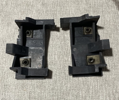 BMW E30 Front Plastic Bumper Mounting Brackets US to Euro Conversion ...
