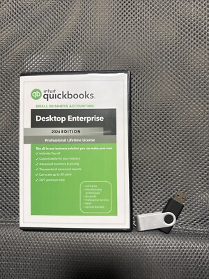 INTUIT QUICKBOOKS Desktop Enterprise 2024 Full DVD/USB For windows | eBay