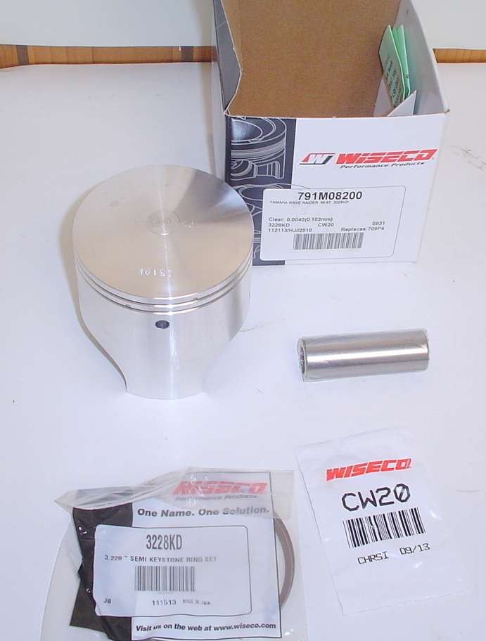 WISECO 791M08200 BIG BORE PISTON YAMAHA 1100 WAVE VENTURE RAIDER PWC | eBay