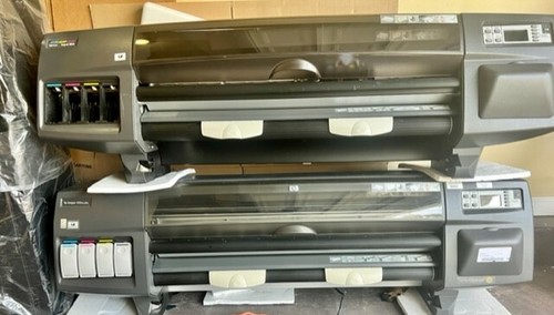 HP DesignJet 1055CM Plus Large Format Inkjet Printer C6075B, with STAND ...