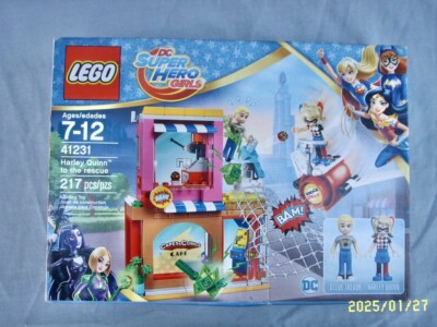 NEW LEGO SET 41231 HARLEY QUINN TO THE RESCUE SUPER HERO GIRLS ...