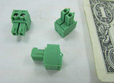 10 Phoenix Contact 2-Position Screw Plug Connectors MC 1,5/ 2-ST-3,81 ...