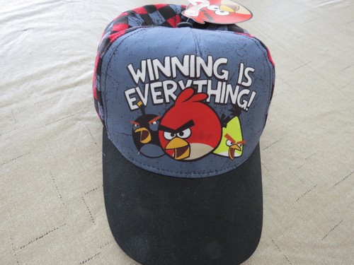 ANGRY BIRDS Winning Is Everything Adjustable Strap Back Kids Baseball ...