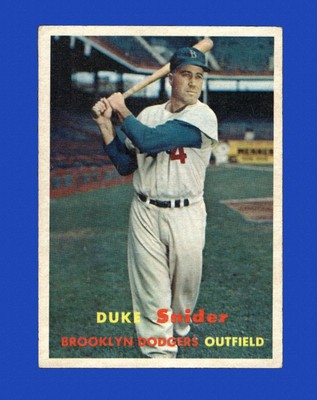 1957 Topps Set-Break #170 Duke Snider VG-VGEX *GMCARDS* | eBay