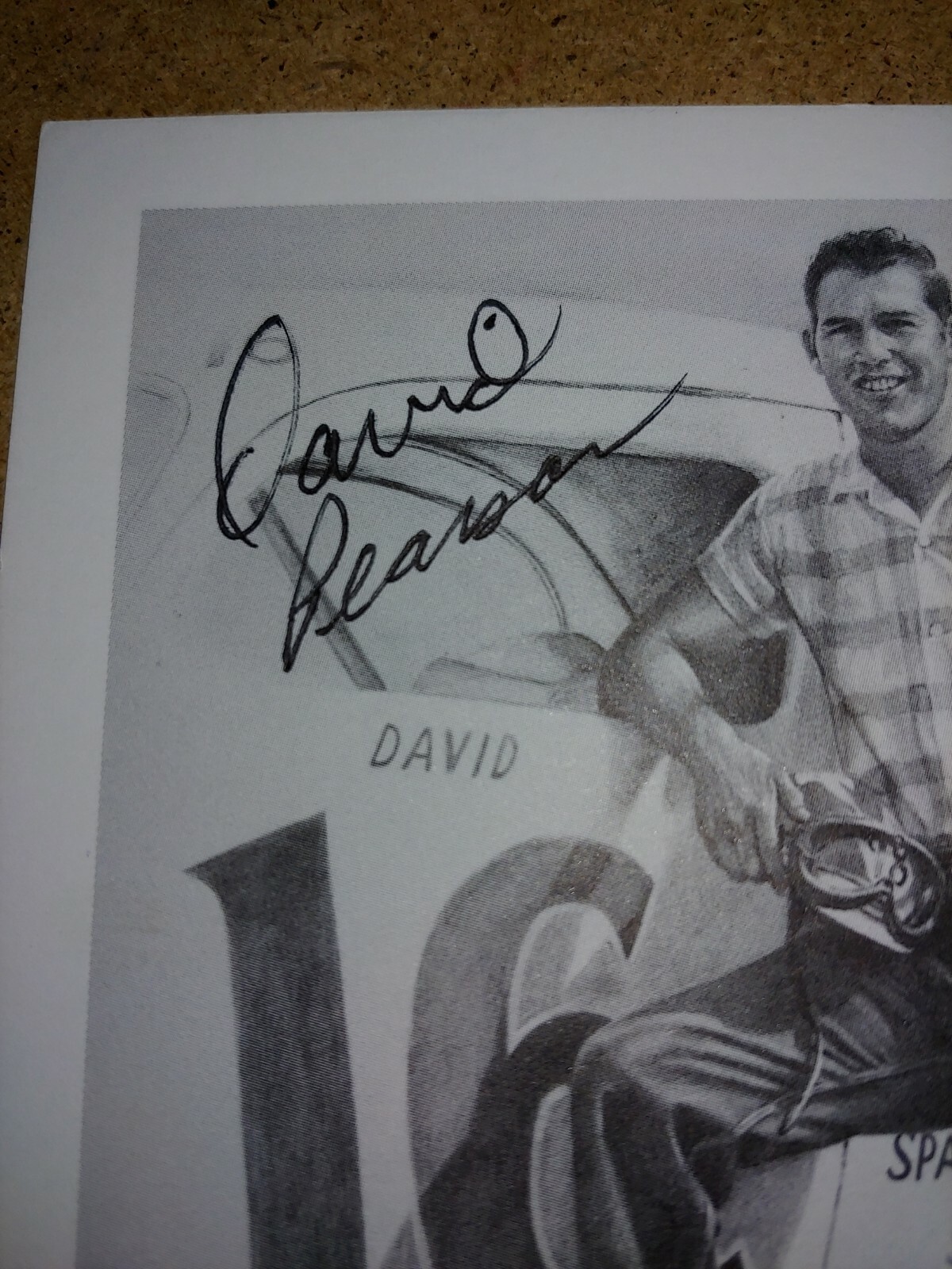 Vintage NASCAR David Pearson signed autographed driver century post ...