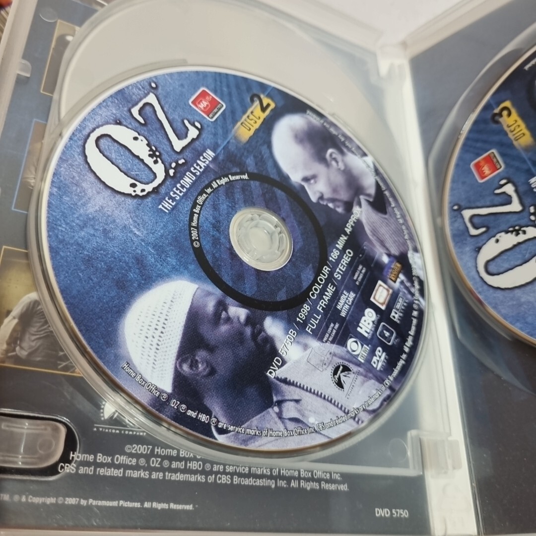 Oz : Season 2 3 Disc Set (DVD, 1998) Region 4 | eBay