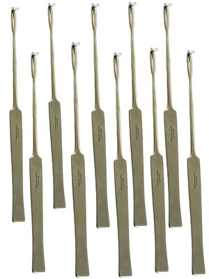 10 Pieces - Veterinary Spaying Hook Tool, Snook Hook 20cm (8in), Smooth ...