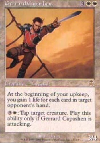 1 x Gerrard Capashen - Apocalypse - Light Play - MTG | eBay
