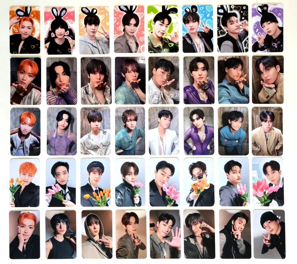 ATEEZ 10th Mini Album GOLDEN HOUR :Part.1 Official Photocard Makestar ...