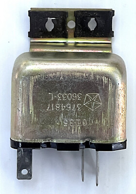 12VDC 30A AUTOMOTIVE RELAY NOS CHRYSLER/DODGE 3764817 36033 AC/LIGHTS ...