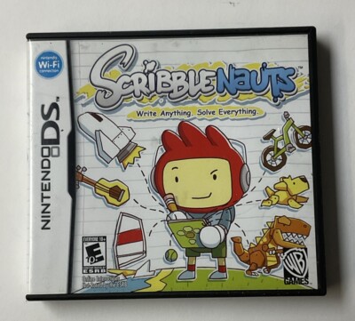 Scribblenauts (Nintendo DS, 2009) case, manual, and paperwork only!! No game!! 883929085613| eBay
