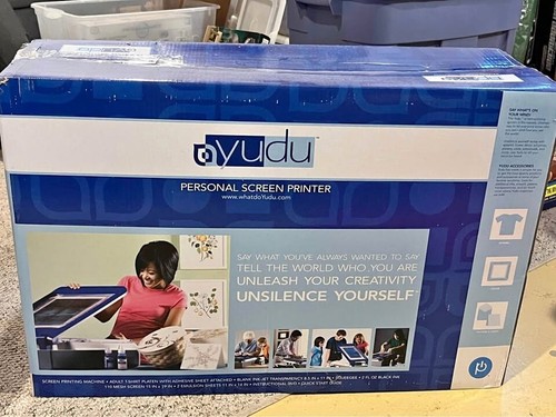 Yudu Personal DIY Screen Printer Kit | Unused | eBay