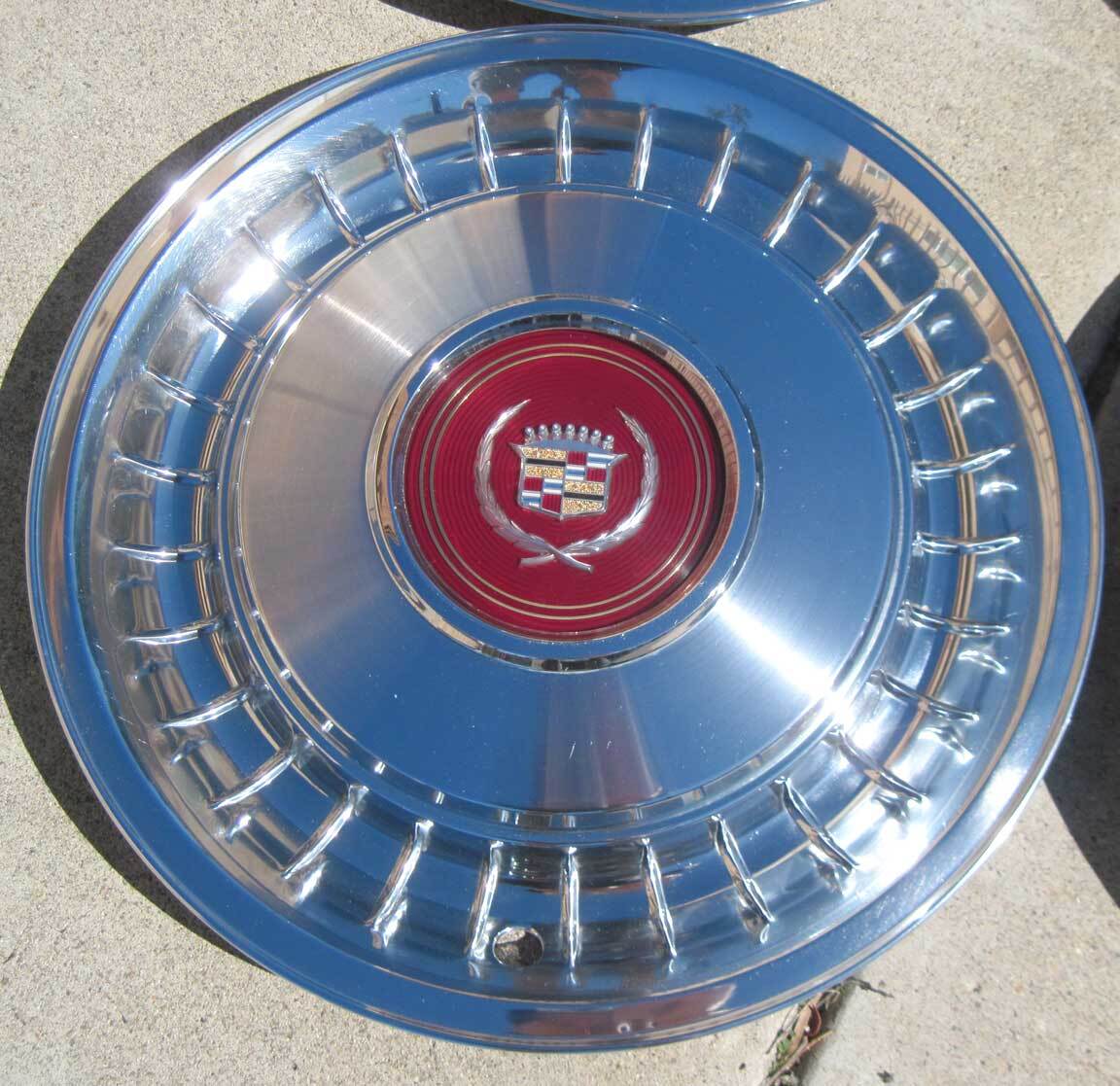 80s Cadillac Seville DeVille Fleetwood Brougham Hubcaps Set of 4 | 15 ...