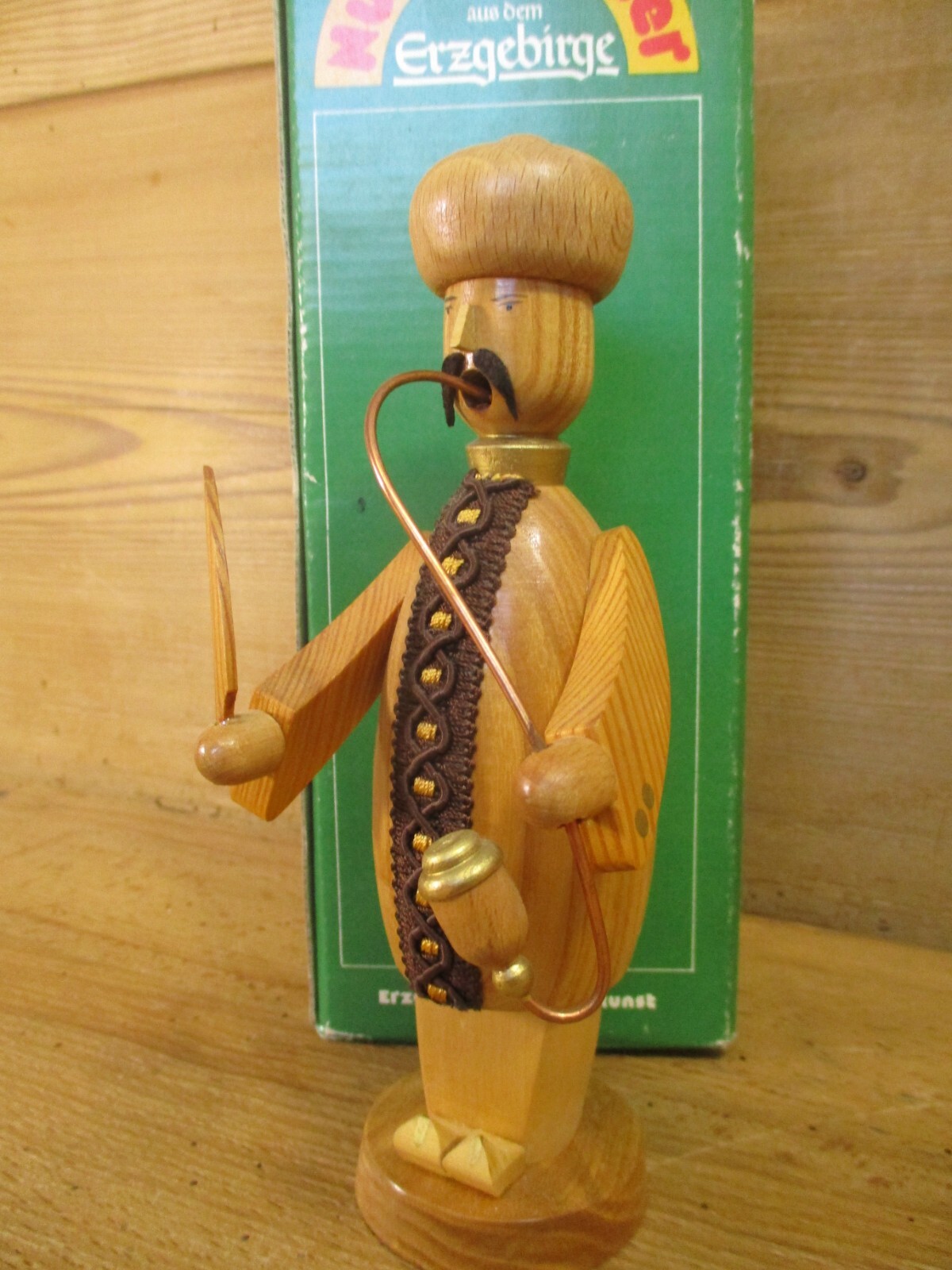 Räuchermann Räuchertürke Erzgebirge Türke Muselmann Osmane 18,5 cm ...