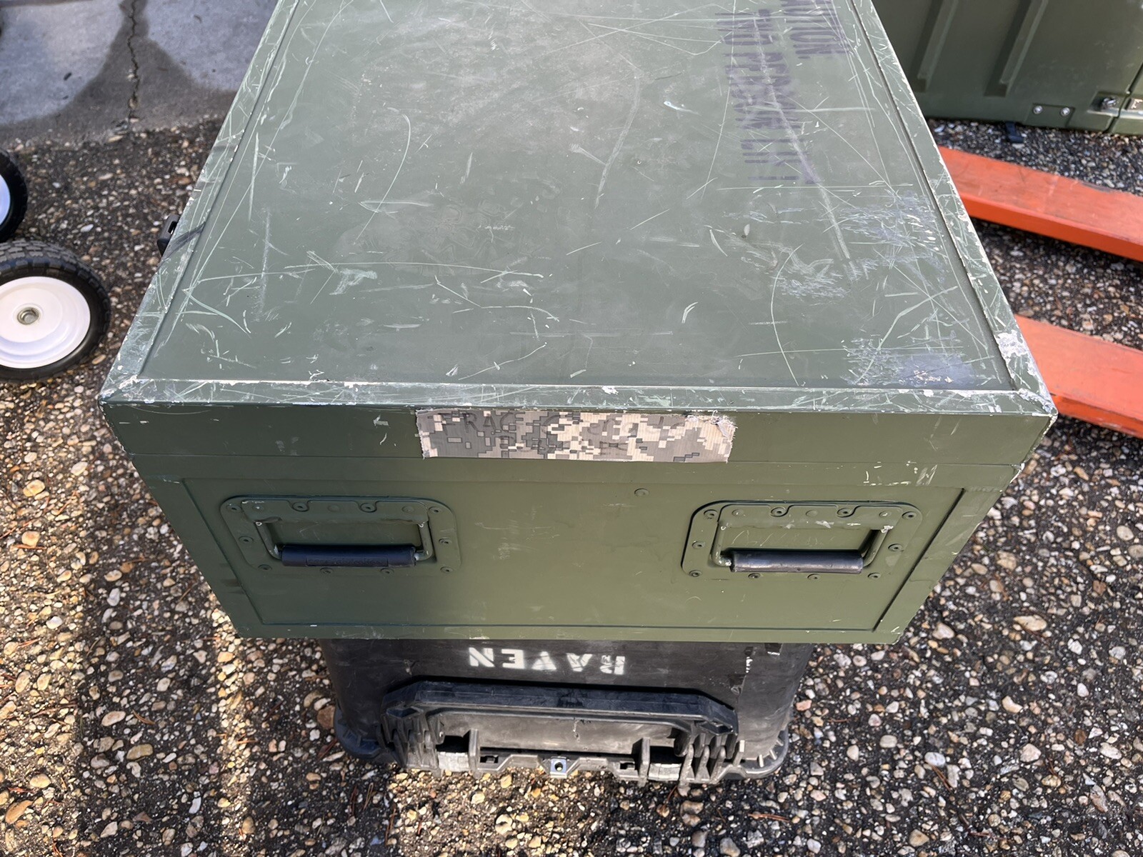 MILITARY CHEST TRANSPORT CASE STORAGE ALUMINUM BOX SURVIVAL | eBay