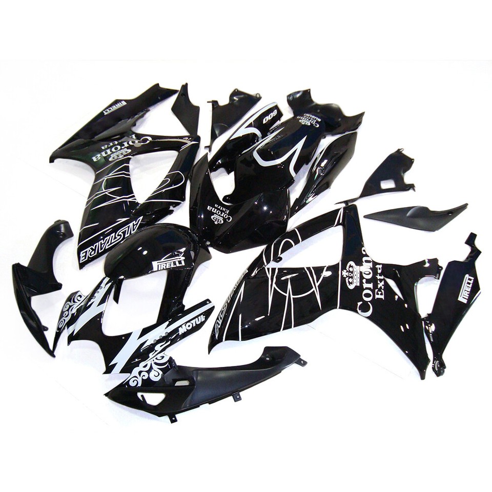 Fairings for GSXR600 750 2006 2007 06 07 K6 Suzuki Injection ABS ...