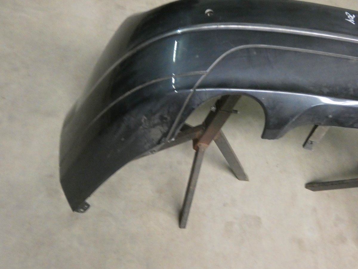 Original Mercedes-Benz W204 C-Klasse Stoßstange hinten bis PDC Chrom ...