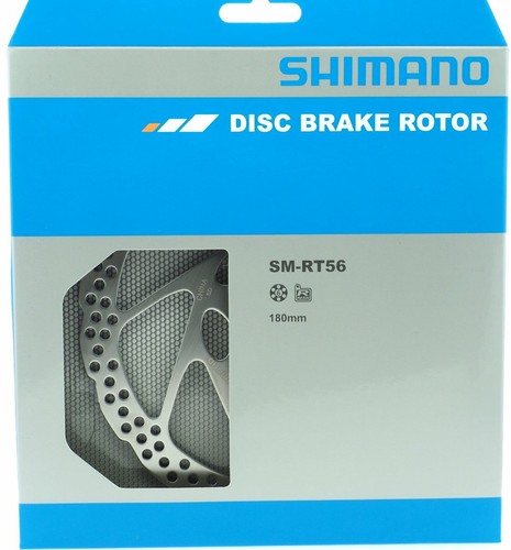 Shimano SM-RT56-M Disc Brake 180mm 6-bolt Rotor w/ Bolts & Washers, NIB ...