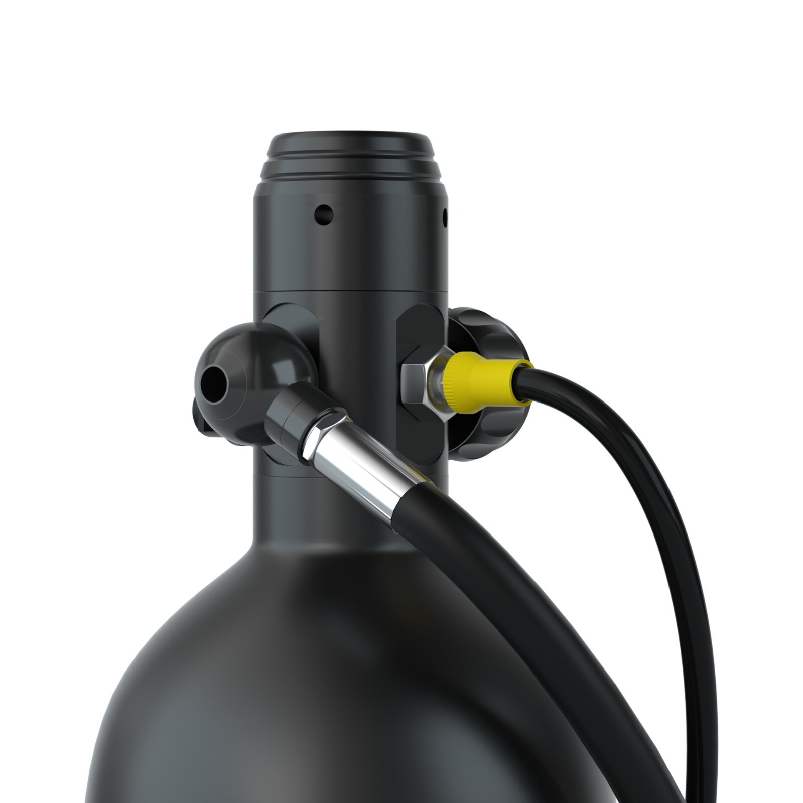 2L Scuba Tank Portable Snorkelling Diving Oxygen Cylinder Black Green ...